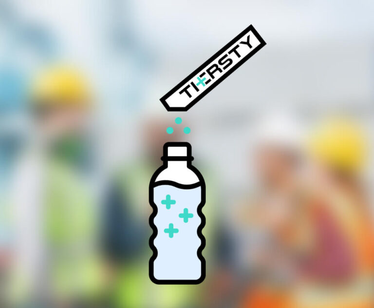 Home - Thersty Hydration Solutions - Work - Mix - Drink