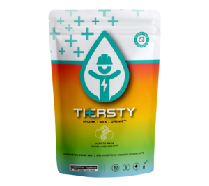 Home - Thersty Hydration Solutions - Work - Mix - Drink