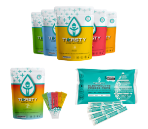 Home - Thersty Hydration Solutions - Work - Mix - Drink